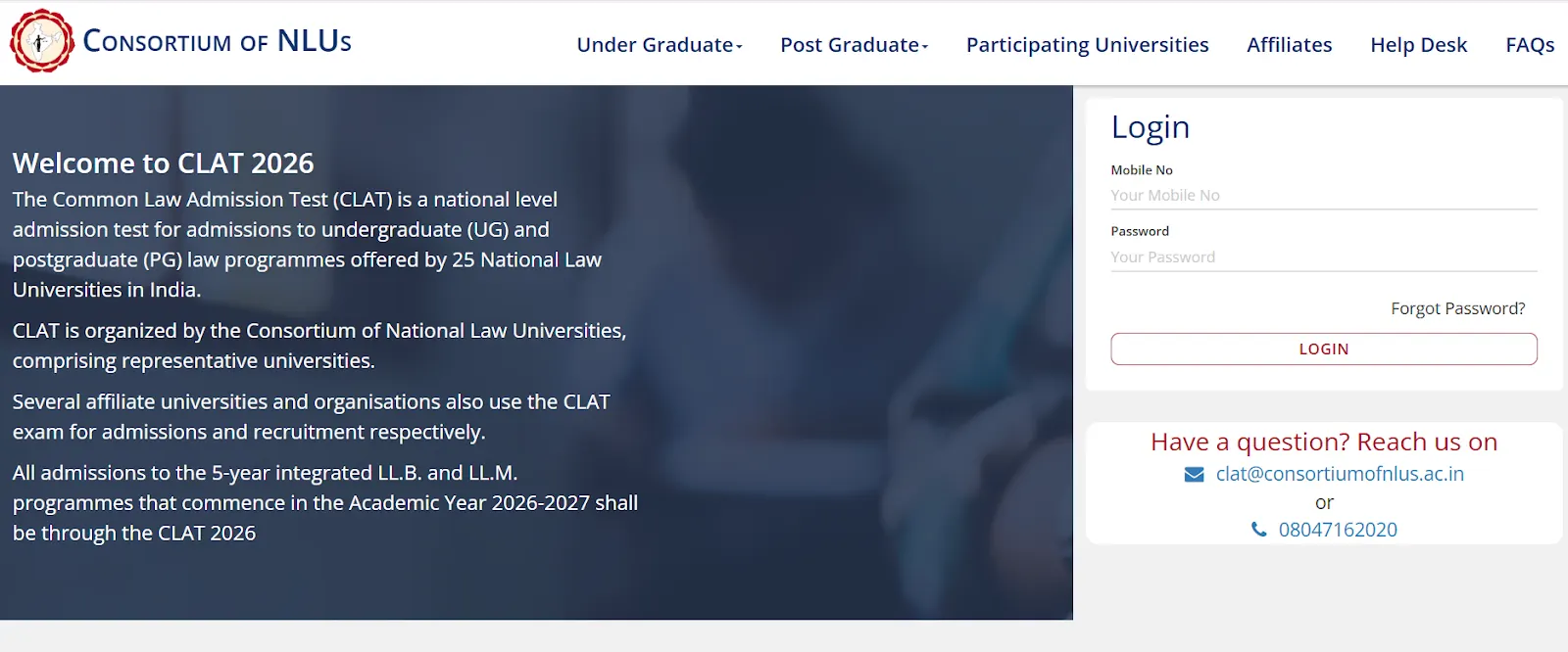 CLAT 2026 Counselling: Registration Closes Today